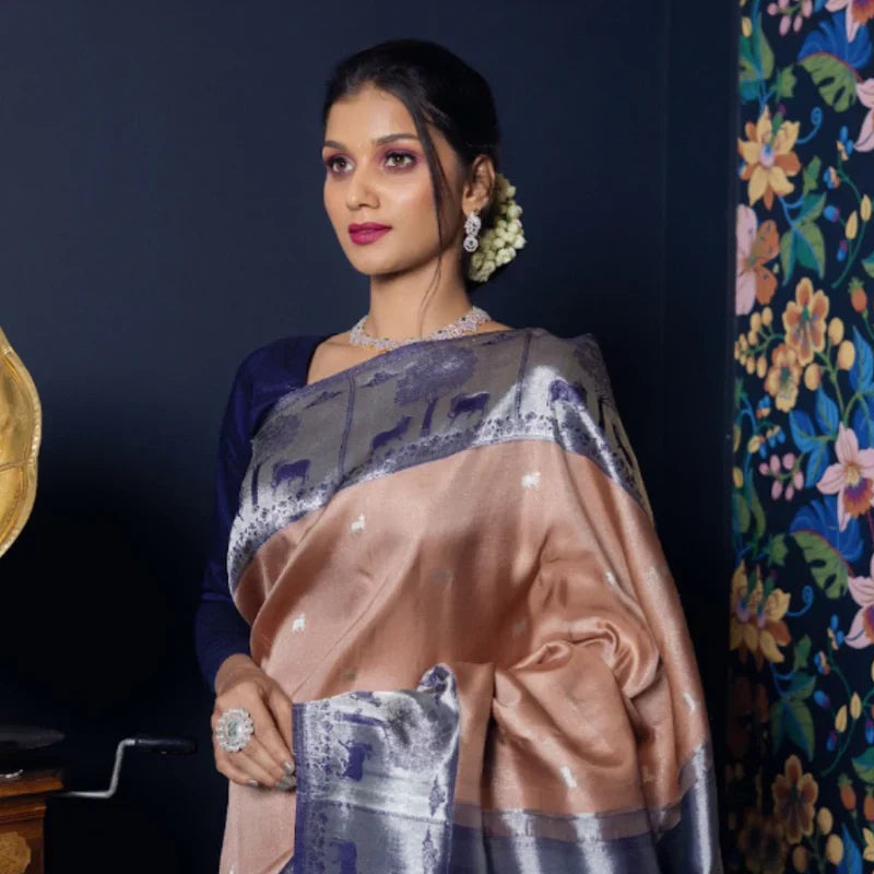 Mastering the Craft: The Process of Making Silk Sarees – Shastik Sarees